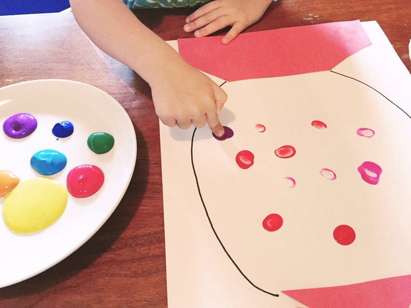 Make a fingerprint gumball machine | Raising Arizona Kids Magazine